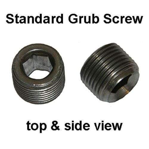 Stainless Steel Standard Grub Screw – pack of 10 | Roller Barrier